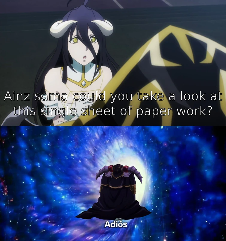 Making Overlord memes #441 | Fandom