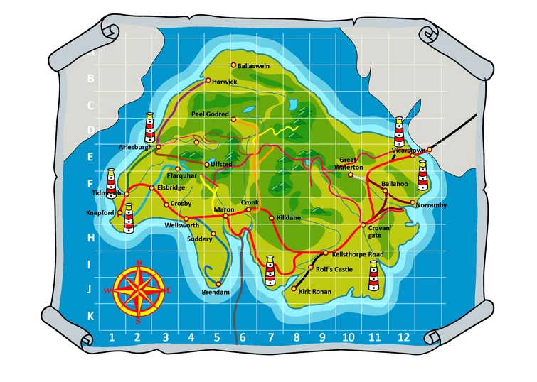 Simplified map of sodor island (S1-24) | Fandom