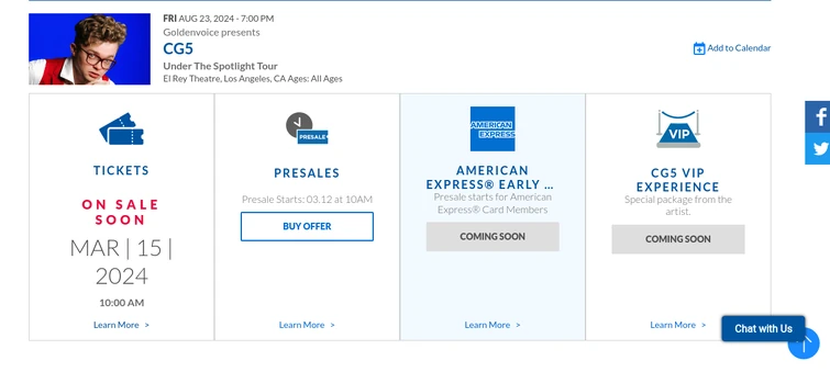 CG5 concert | Fandom