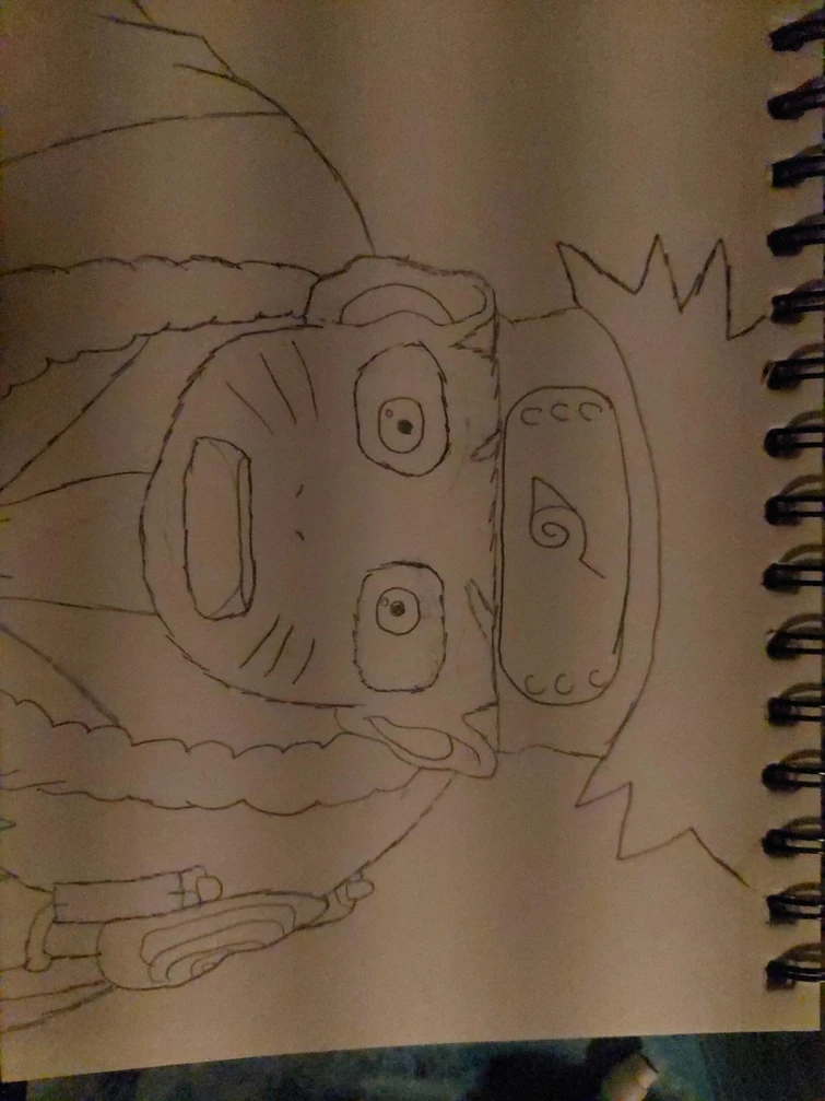 My current progress on my Naruto drawing | Fandom