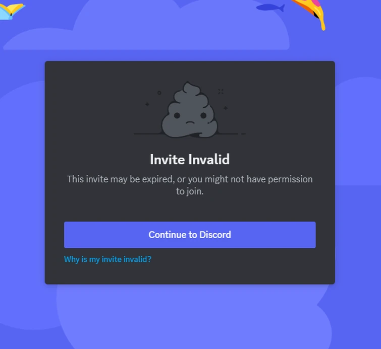 woah discord link is invalid!! | Fandom
