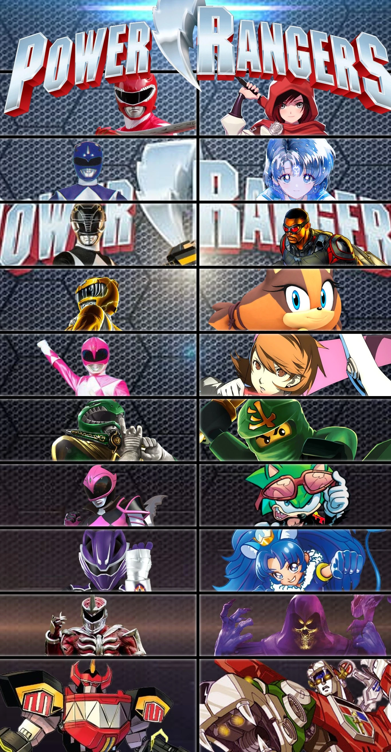 Power Rangers Matchups | Fandom