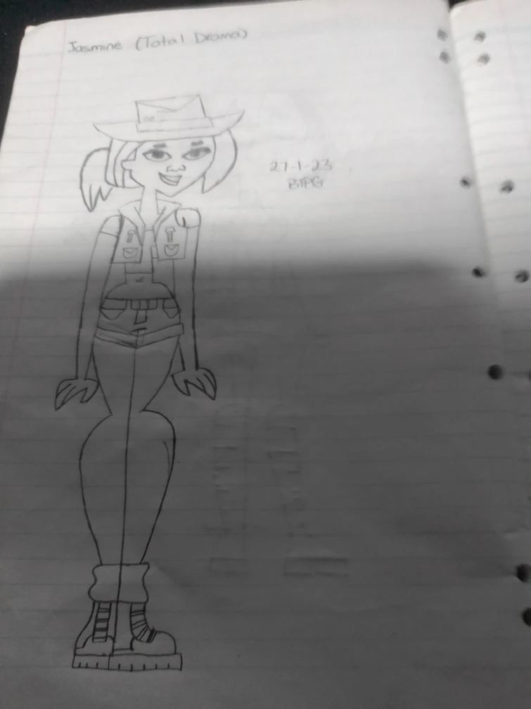 Lindsay, Heather, Gwen and Jasmine drawings I did today... | Fandom