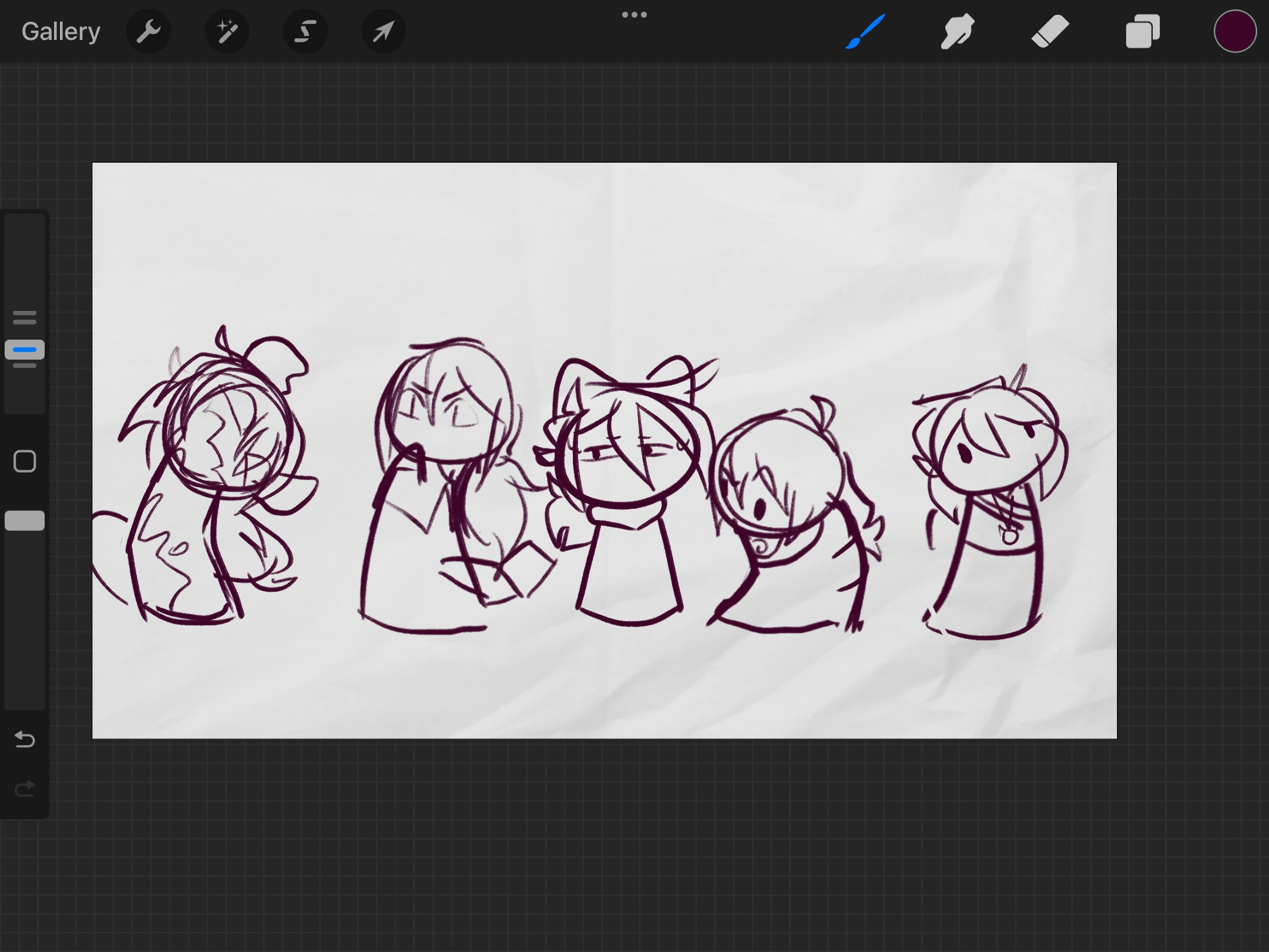 For video purposes I drew all my main cat themed personas. | Fandom
