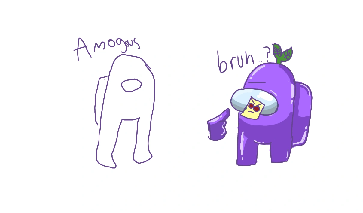 When someone says I'm amogsus | Fandom