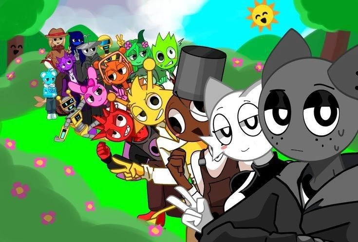 Random Sprunki fanart i found on Pinterest before it's remaster: | Fandom