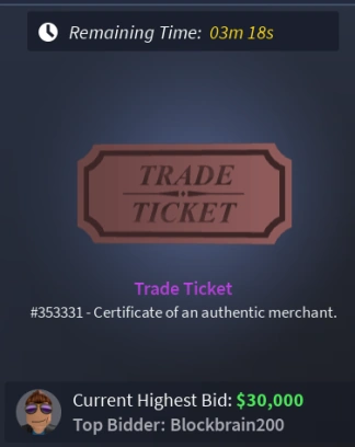 Trade tickets | Fandom
