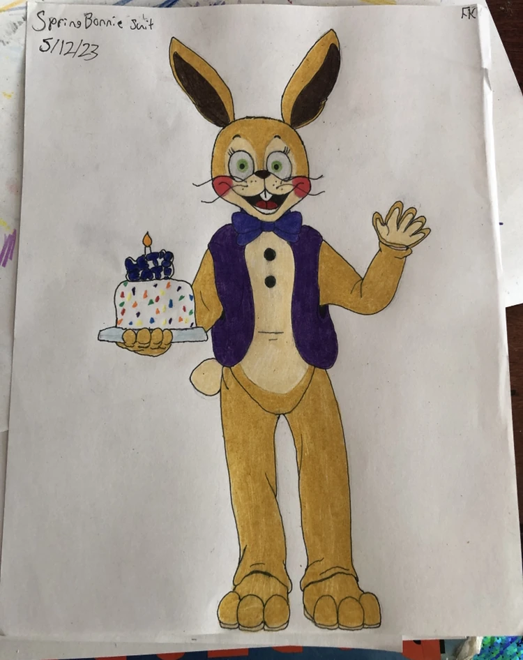 Spring Bonnie suit (my version) | Fandom