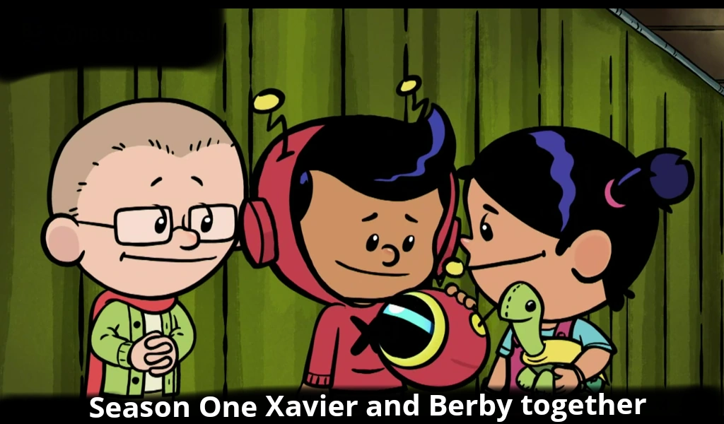 season one xavier with berby vs season 2 xavier riddle with berby | Fandom