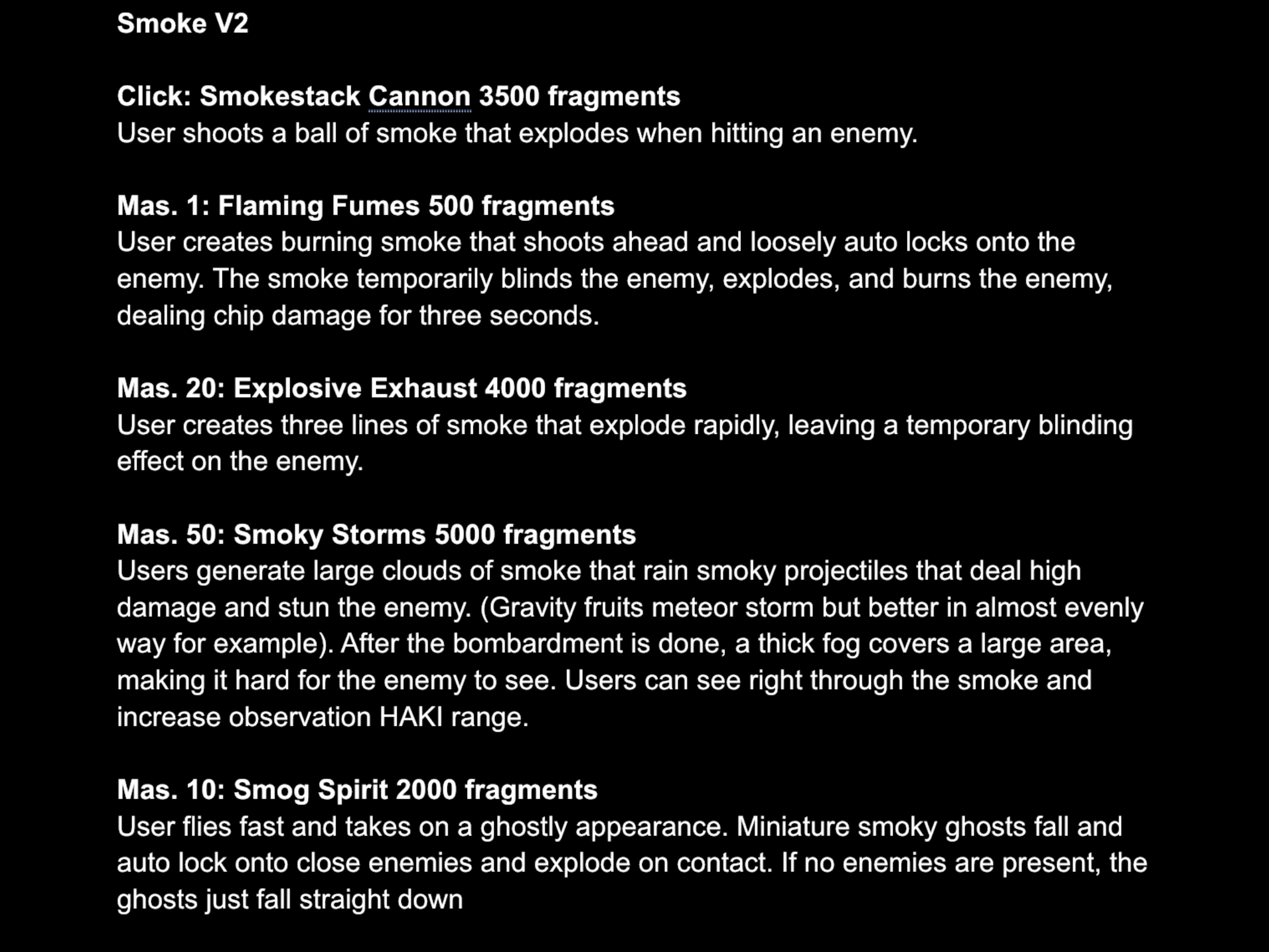 Smoke V2 concept | Fandom