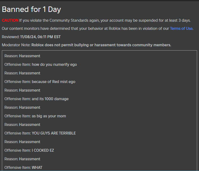 HOW DID I GET BANNED IN ONE MINUTE AFTER A REPORT WHAT | Fandom