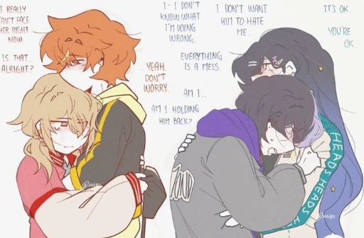 it looks like akikoha and toyan but its actually akitoya and anhane ...