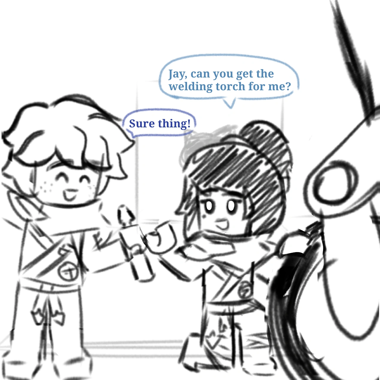 Sora, Jay, Nya mini comic | Fandom