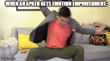 no emotions = no power up. Meme I made | Fandom