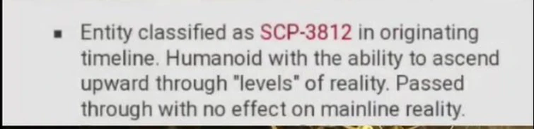 Sefiros vs SCP-3812 | Fandom