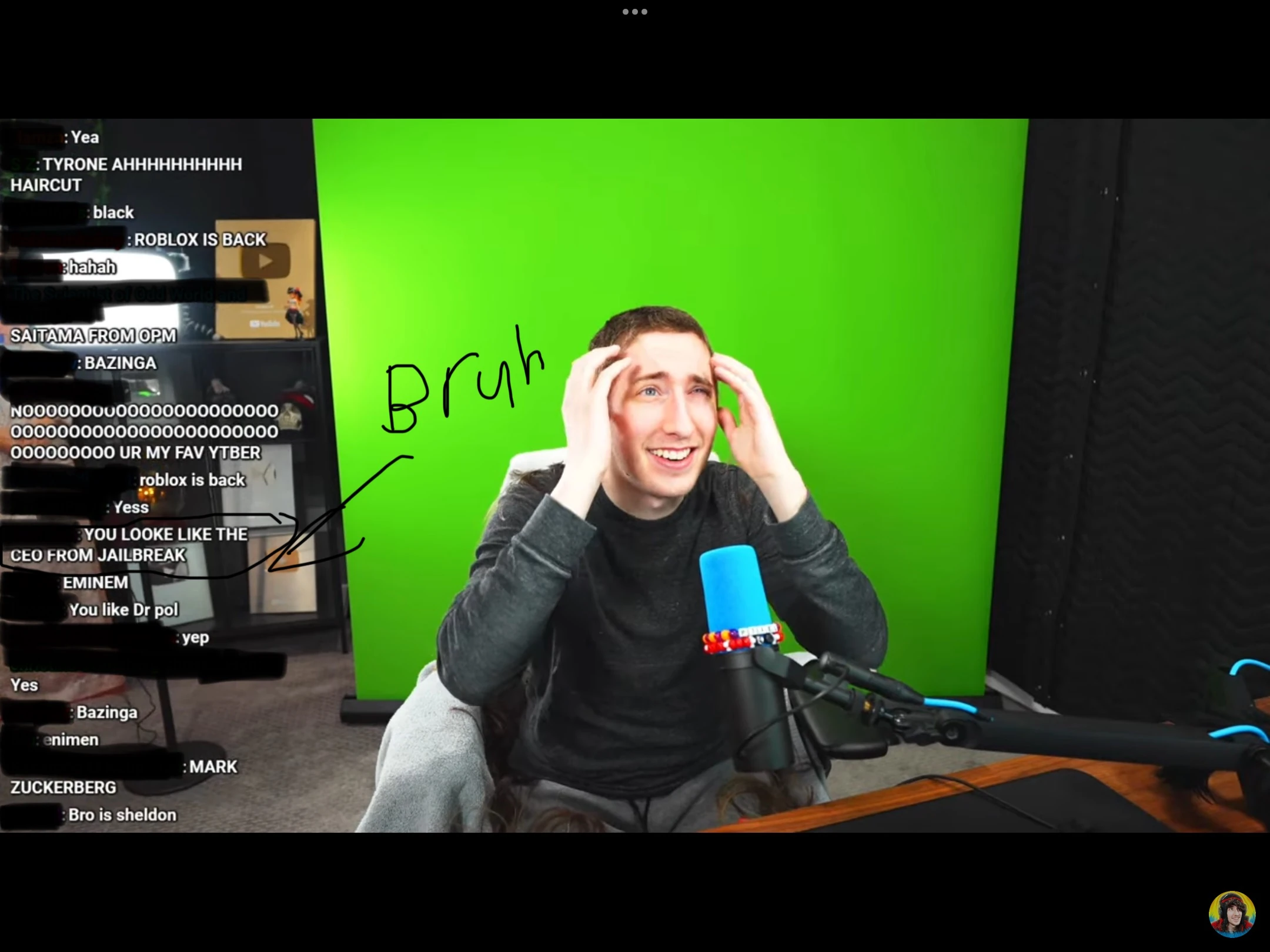 So Kreekcraft went bald again when Roblox Crashed | Fandom