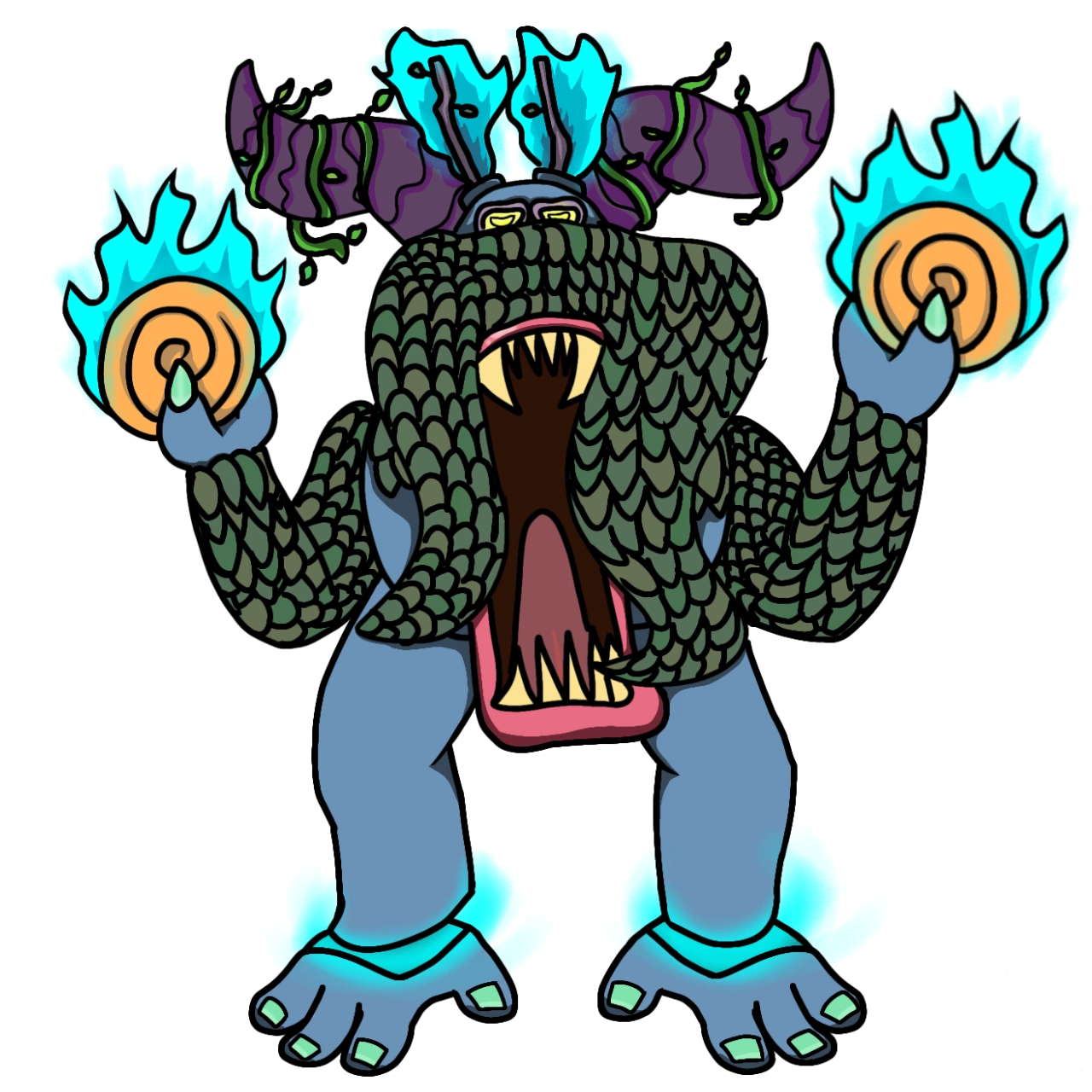 Wow.. Comparing some of my older MSM art to newer ones really hit hard ...