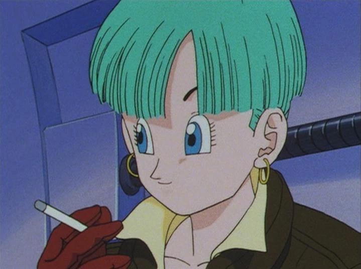 Why is Bulma smoking here? Is she stupid? | Fandom