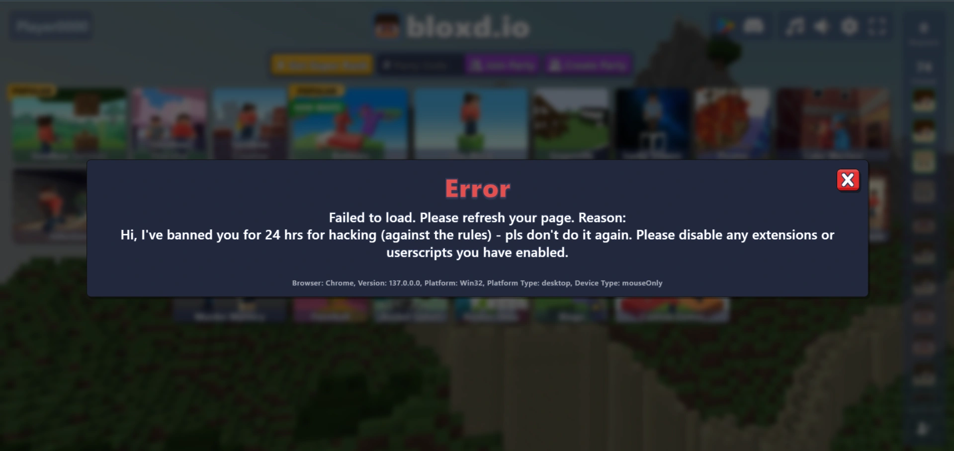 I got banned :( | Fandom