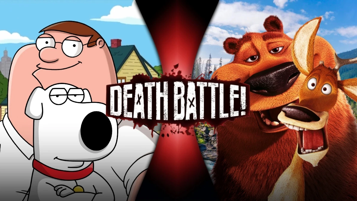 Peter and Brian vs Boog and Elliot (Family Guy vs Open Season) | Fandom