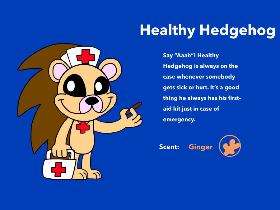 Smiling Critters OC: Healthy Hedgehog | Fandom