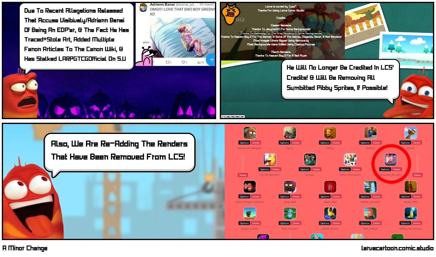 An Announcement For Larva Comic Studio | Fandom