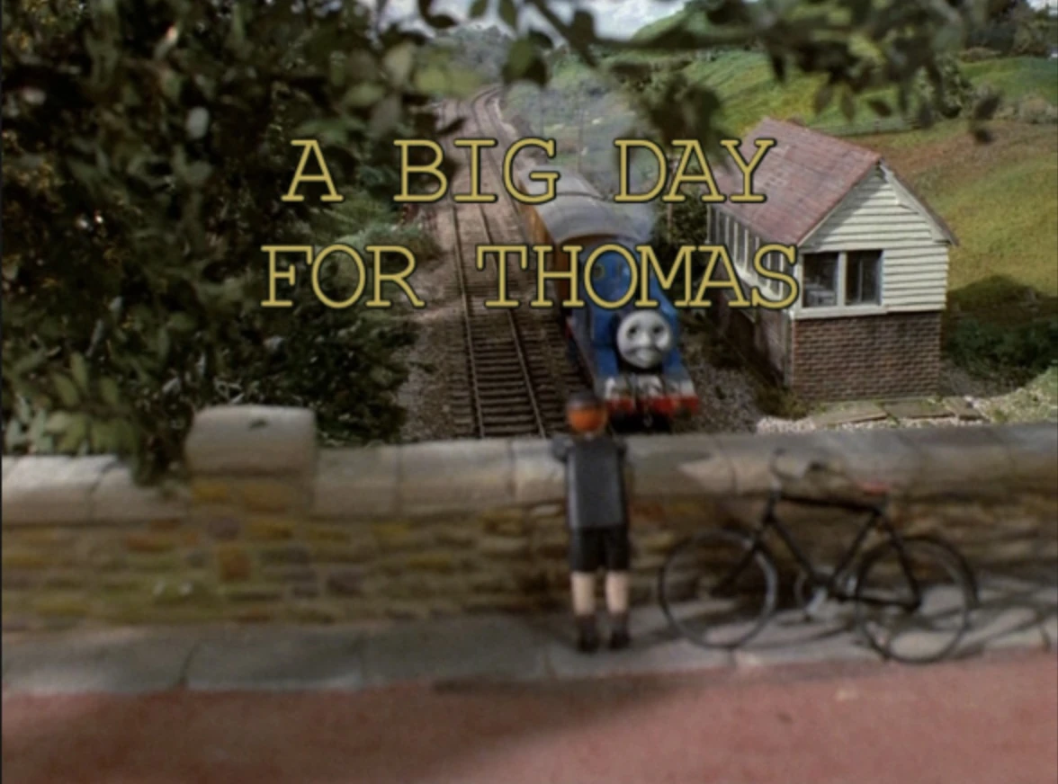 A Big Day for Thomas 1998 vhs but with UK version tittle cards | Fandom