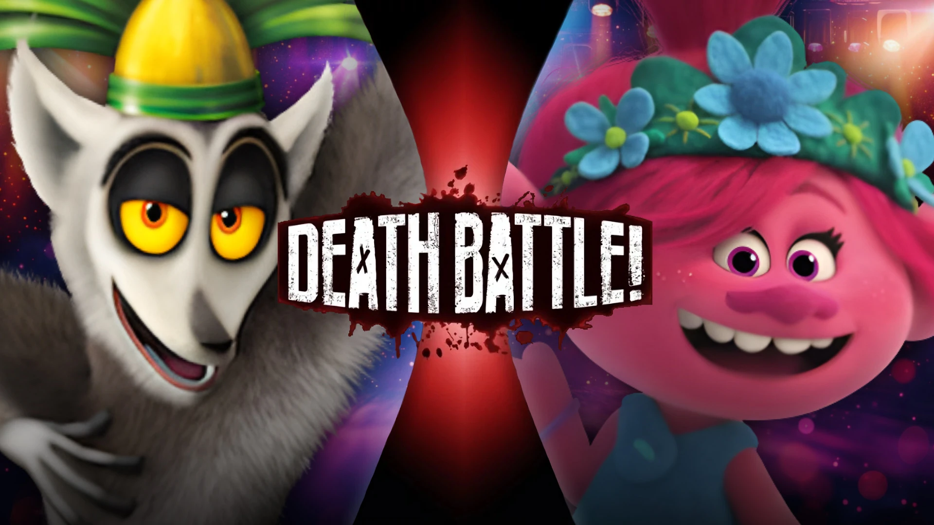 King Julien VS Queen Poppy (Madagascar VS Trolls) | Fandom