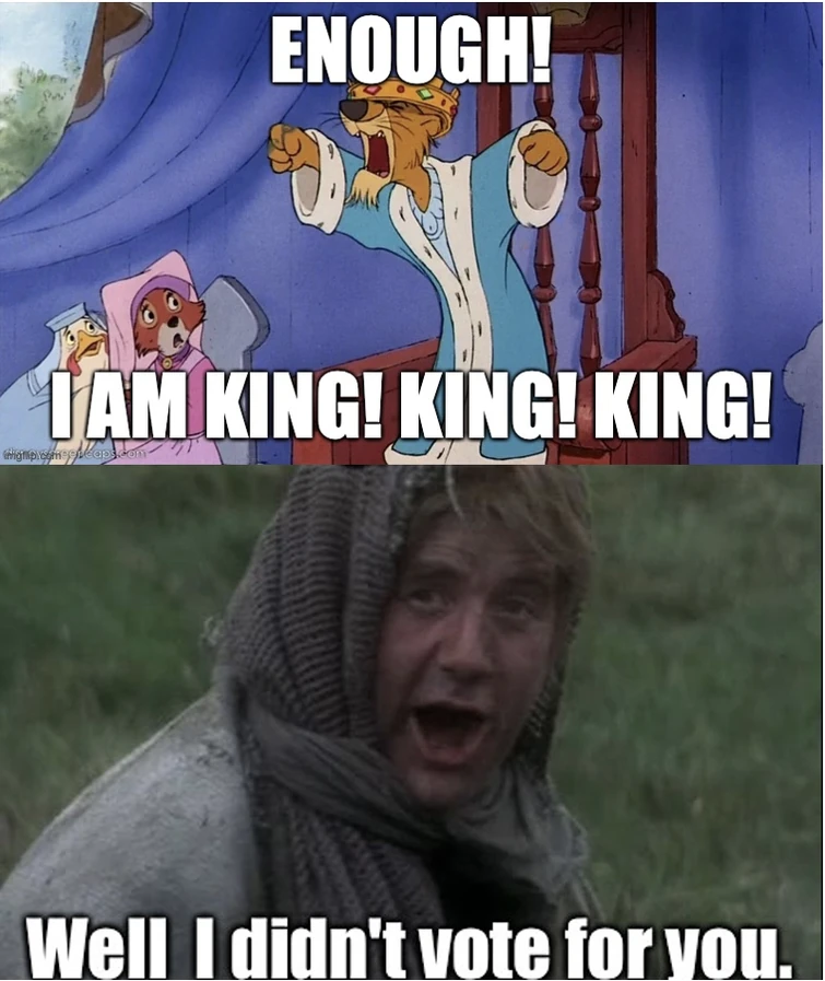 If Prince John met the constitutional peasants from Monty Python and ...