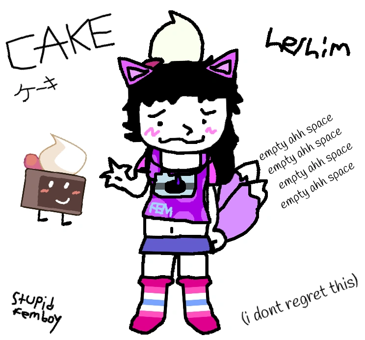 cake human (the femboy of the chronicles of bfdi) | Fandom