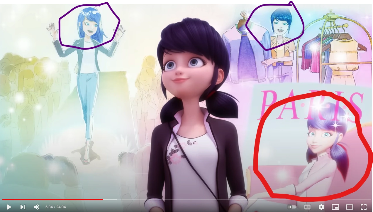 Was Future Marinette's design already revealed in Season 5 !!!? | Fandom