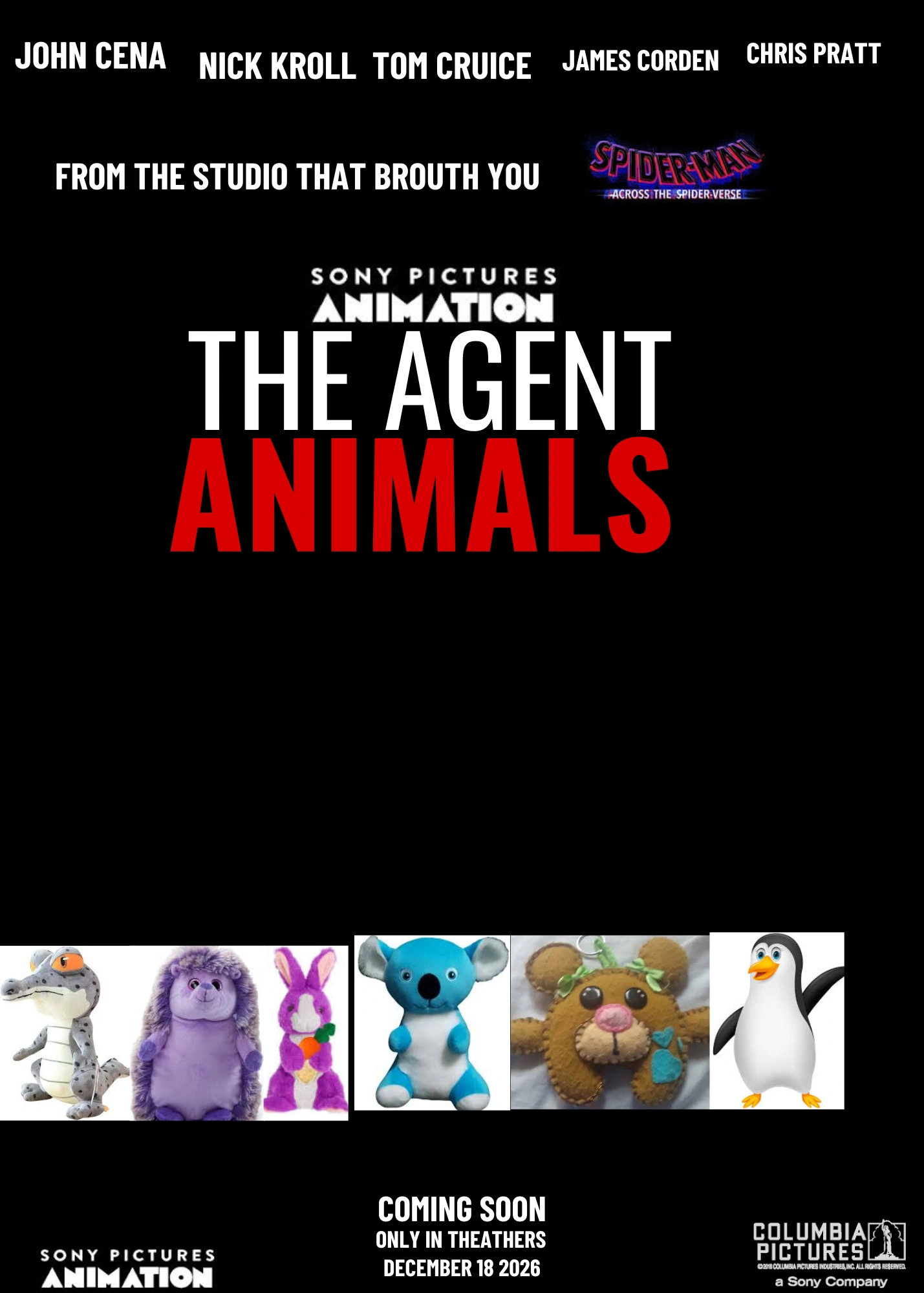 The Agent Animals (2026) Sony Pictures Animation Columbia Pictures | Fandom