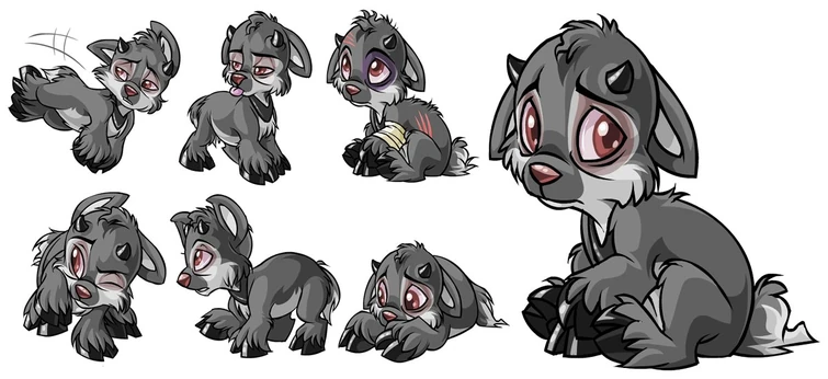 What aesthetic does the grey neopets fall under | Fandom