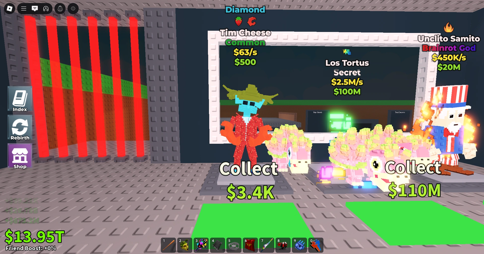 this randomly spawned for me even though strawberry elephant didn't ...