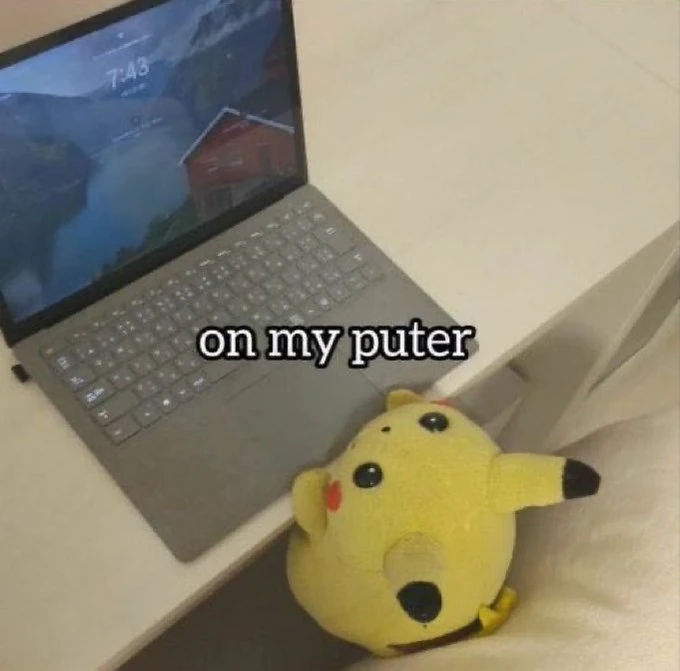 on my puter | Fandom