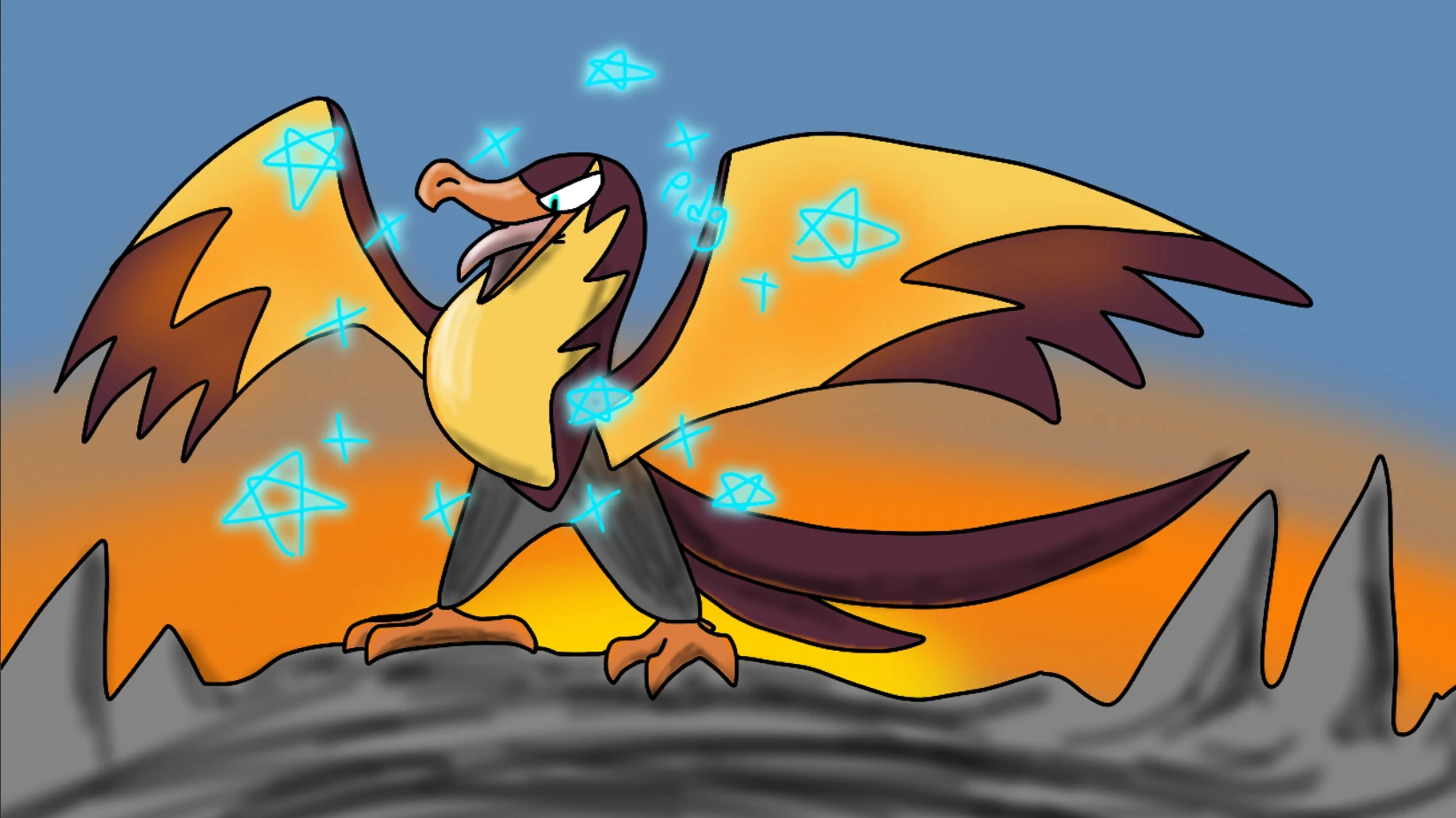 A mon a day- day 3, Shiny Kilowattrel | Fandom