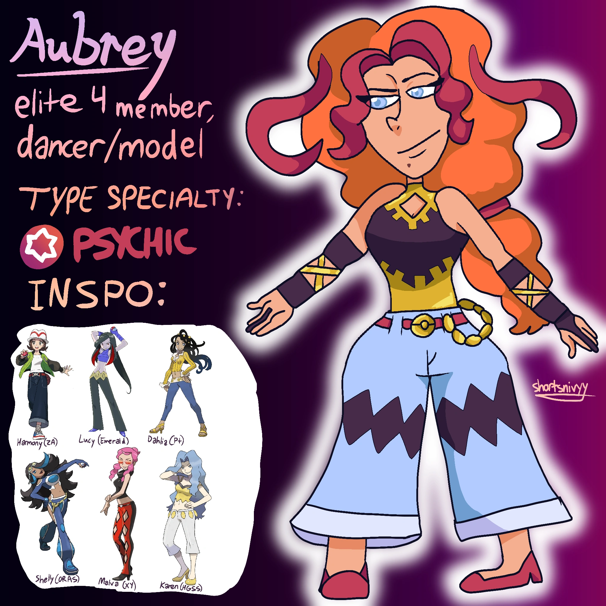 I designed an original elite 4 member | Fandom