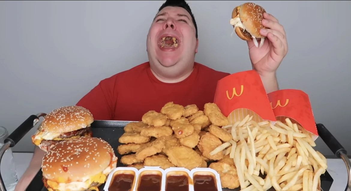 Bro is crying while eating a hamburger 💀🍔💀🍔 | Fandom