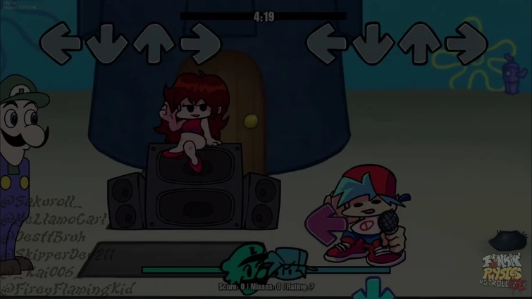 we gotta update weegee for funkin physics bc THEY RELEASED THE SONG V2 ...