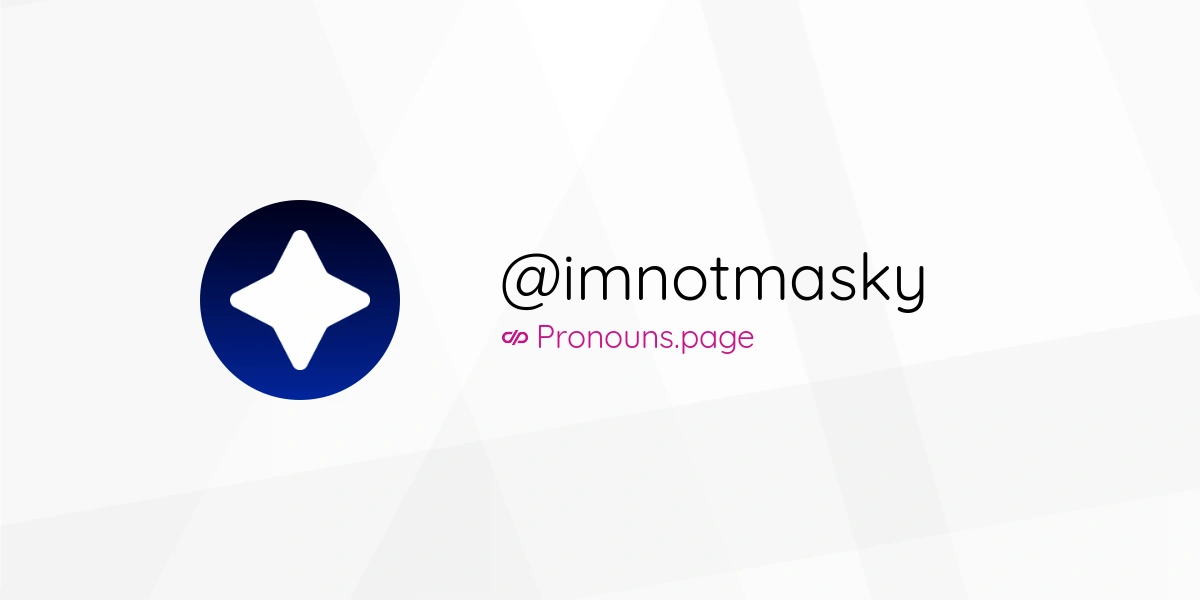 Guess who made a pronouns page Plus a question | Fandom