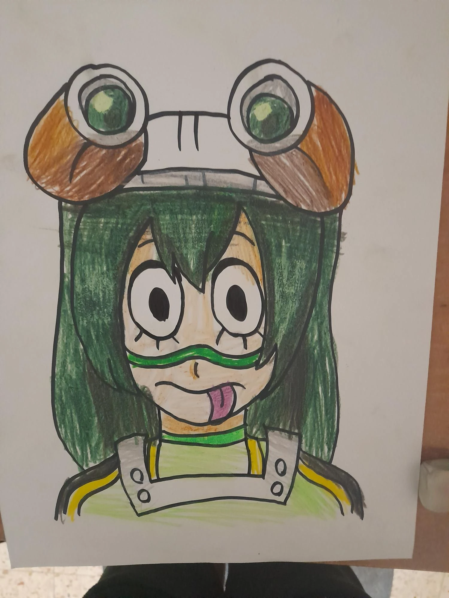 My drawing of Tsuyu/Froppy | Fandom