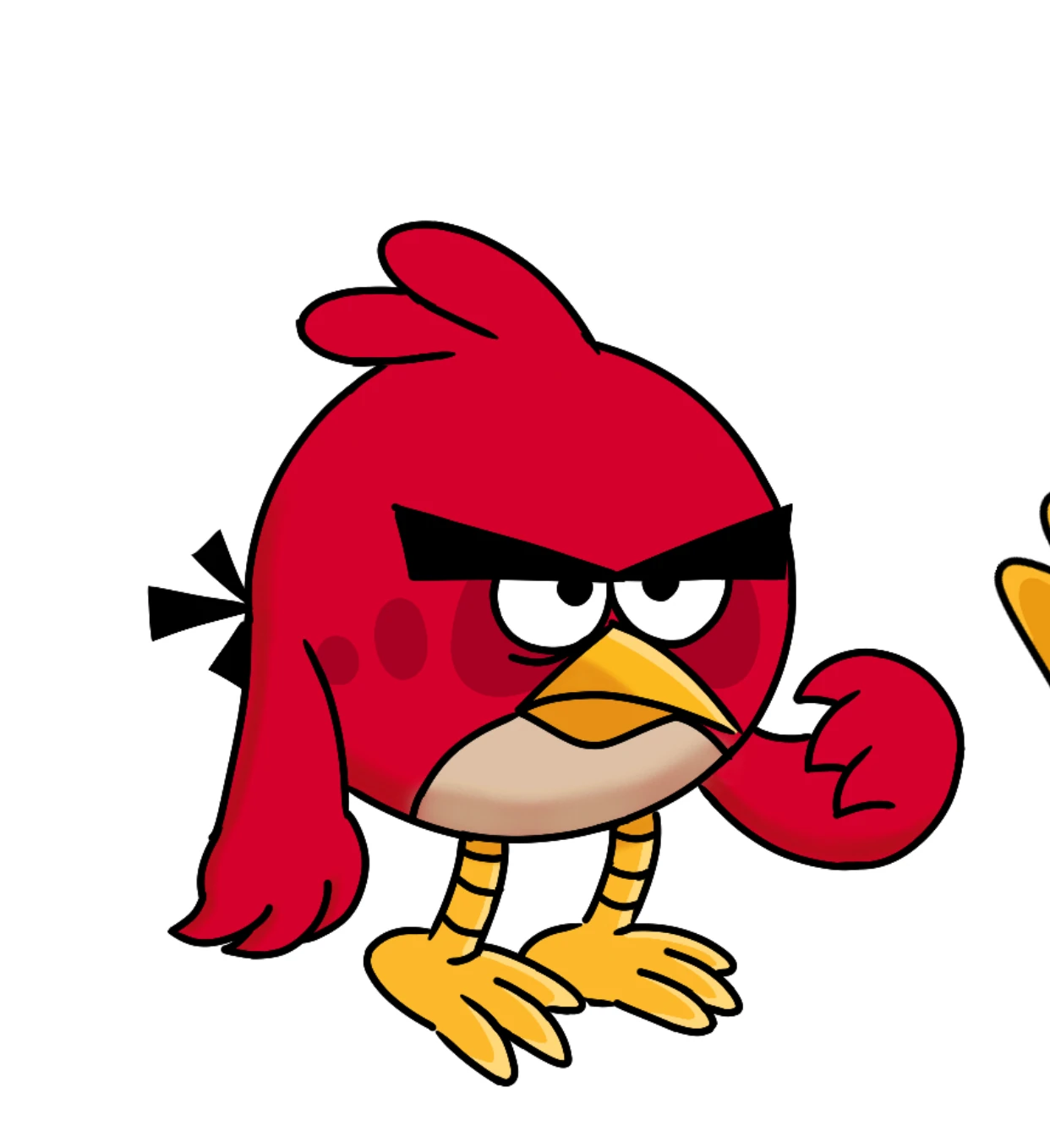 I love whenever red is drawn like this | Fandom