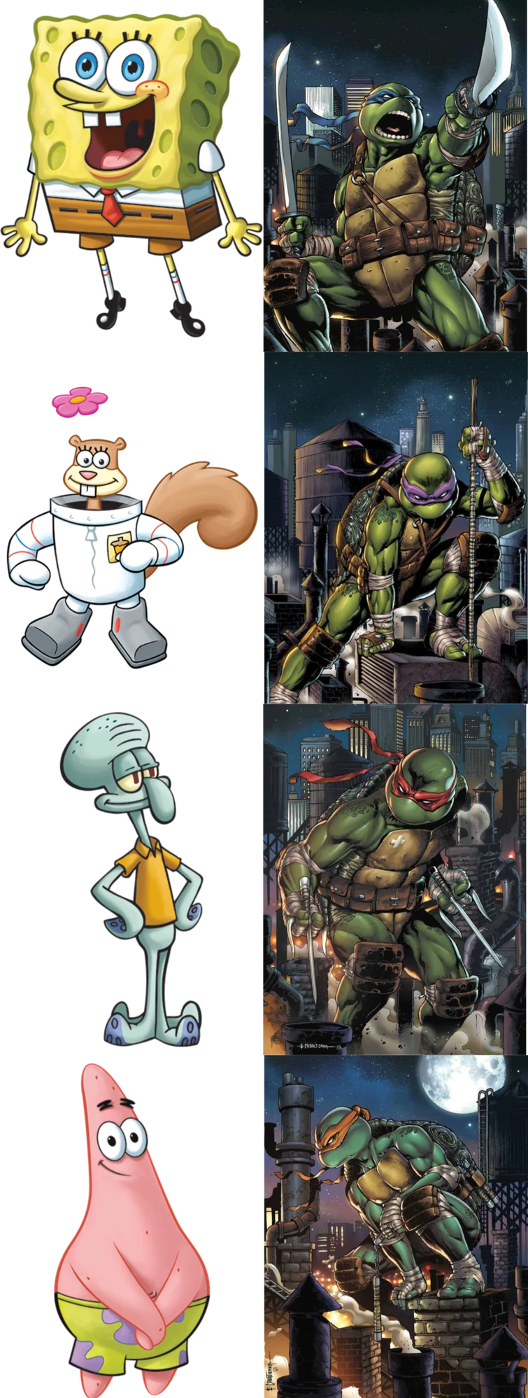 SpongeBob (TMNT Style) | Fandom