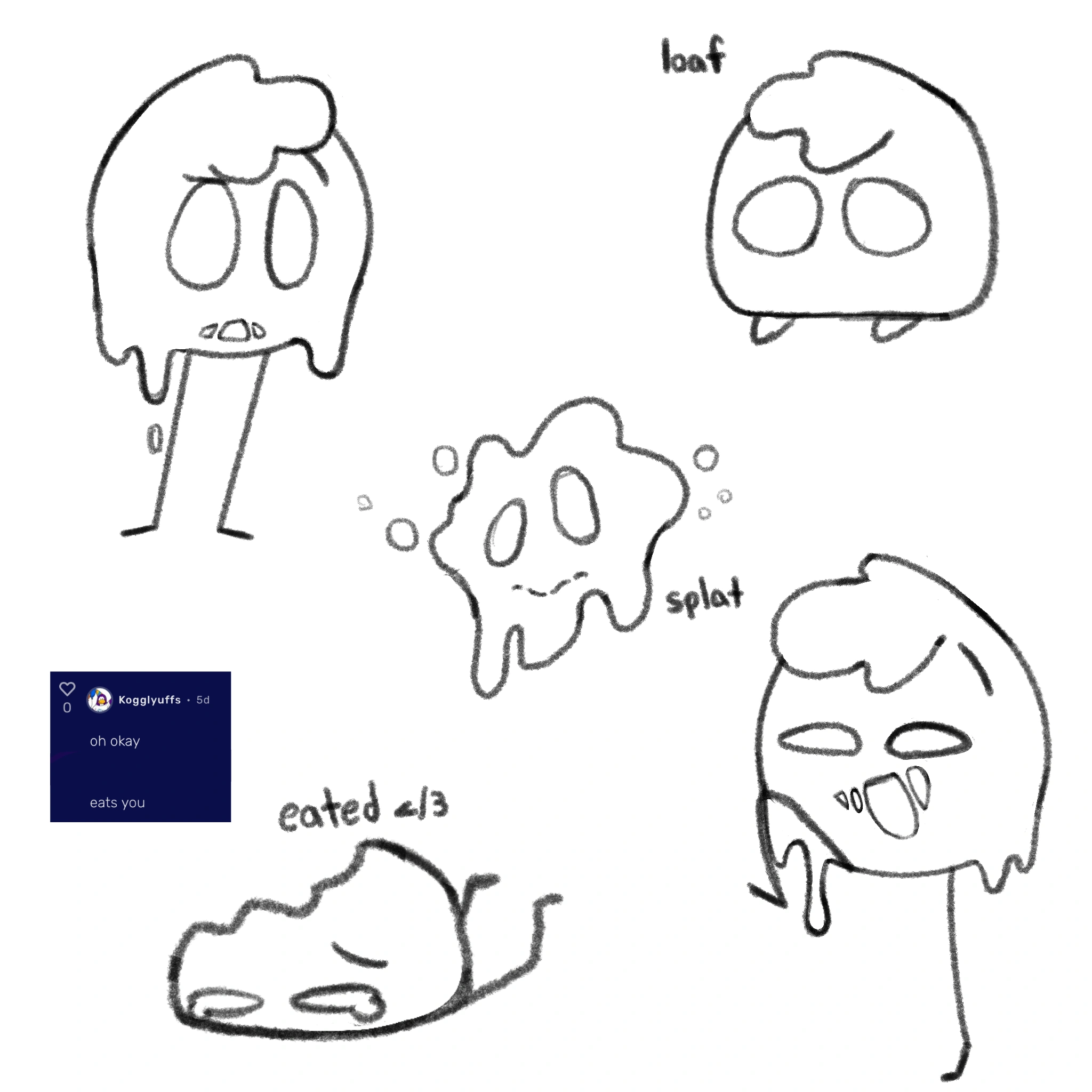 Doodles of my new objectsona | Fandom