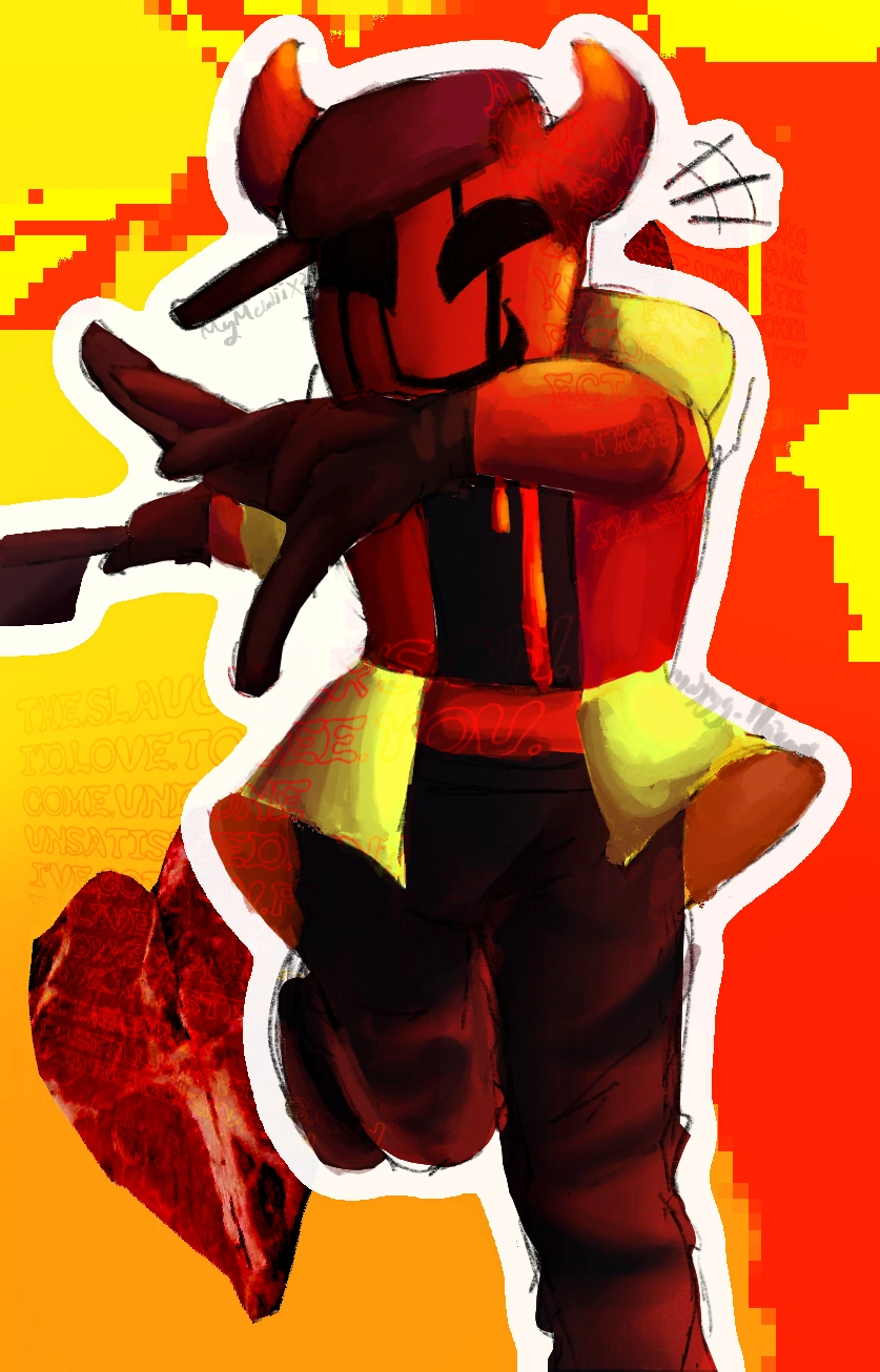 print = (“UNSATISIFIED UNTIL I’VE GOT YOU FLAYED ALIVE!”) | Fandom