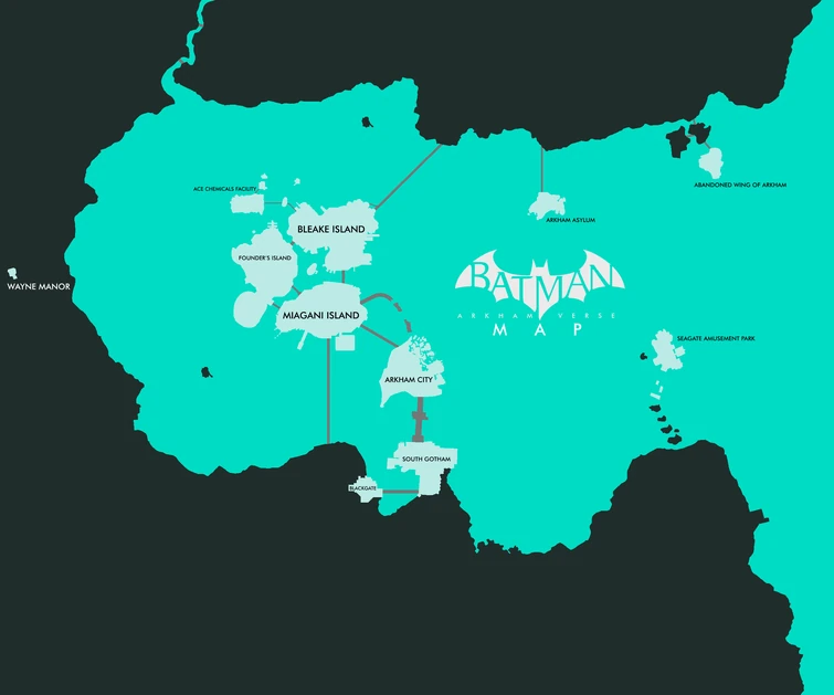 Arkhamverse Map (UNOFFICIAL) | Fandom