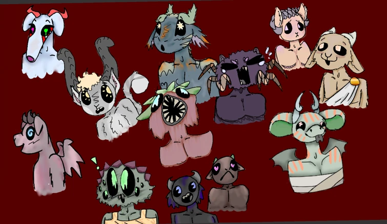 Cute lil demons(?) I drew :3 | Fandom