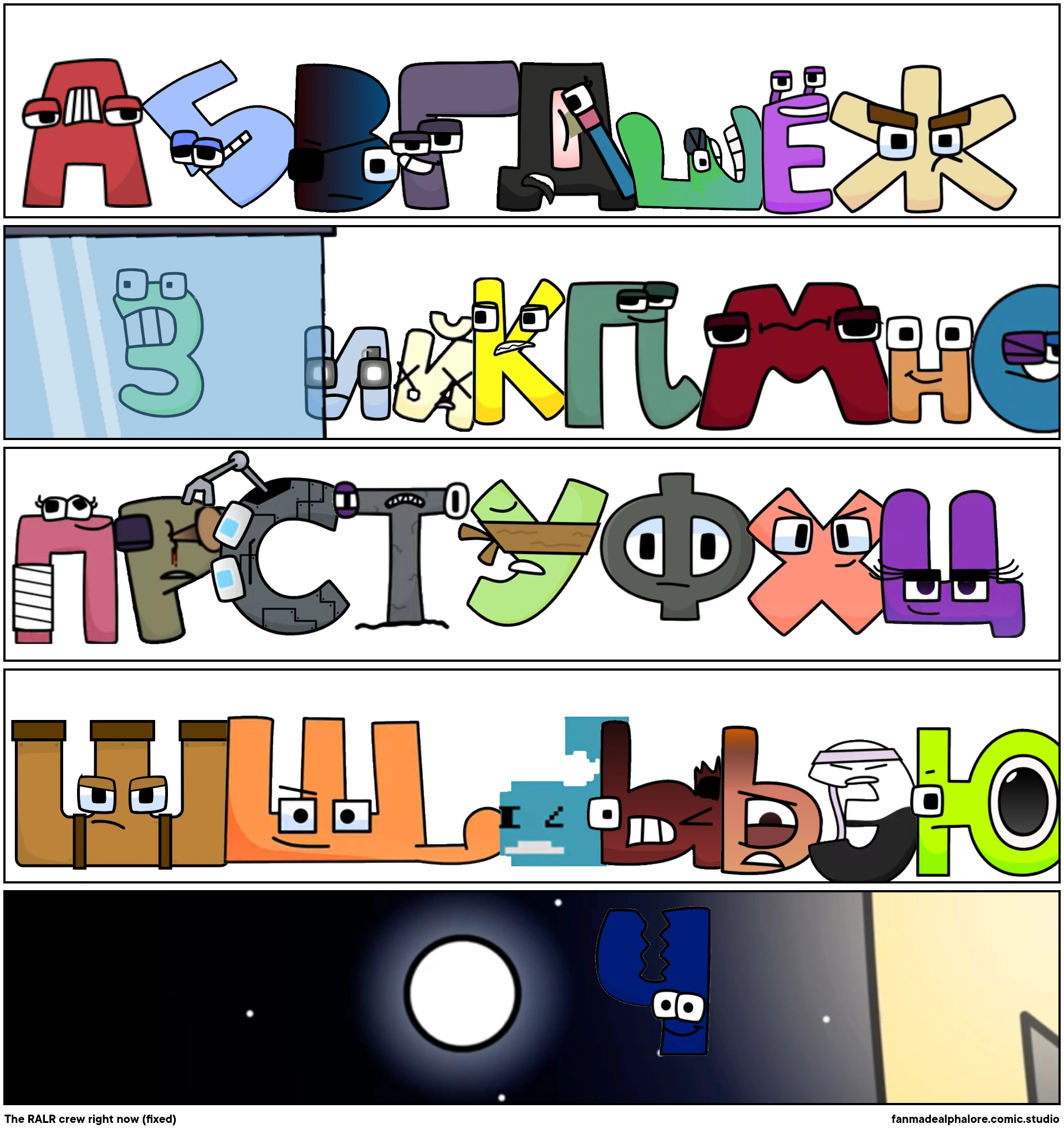 The Russian Alphabet Lore crew right now... | Fandom