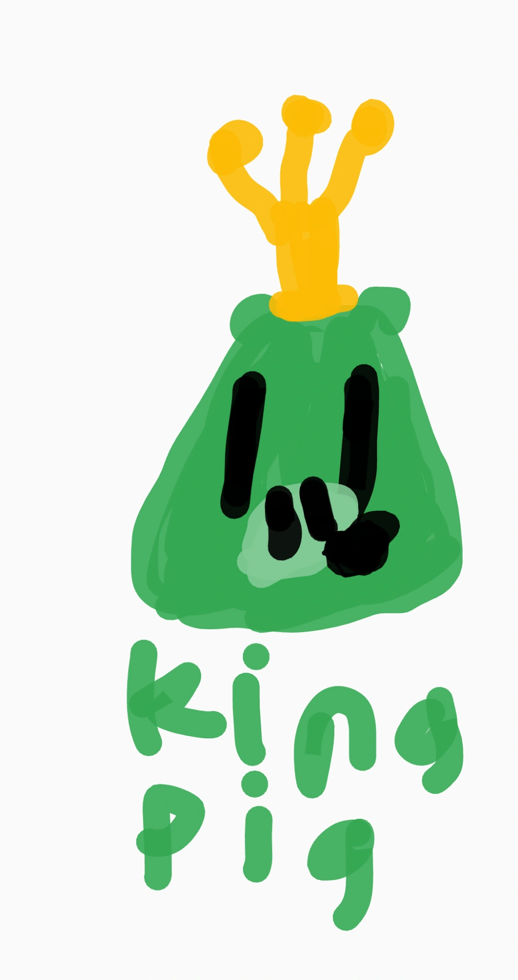 To celebrate the last day of Angry birds designs I drew mighty eagle ...