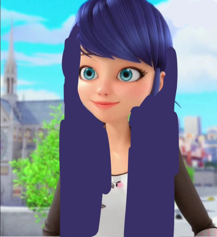 Marinette with long hair!! | Fandom
